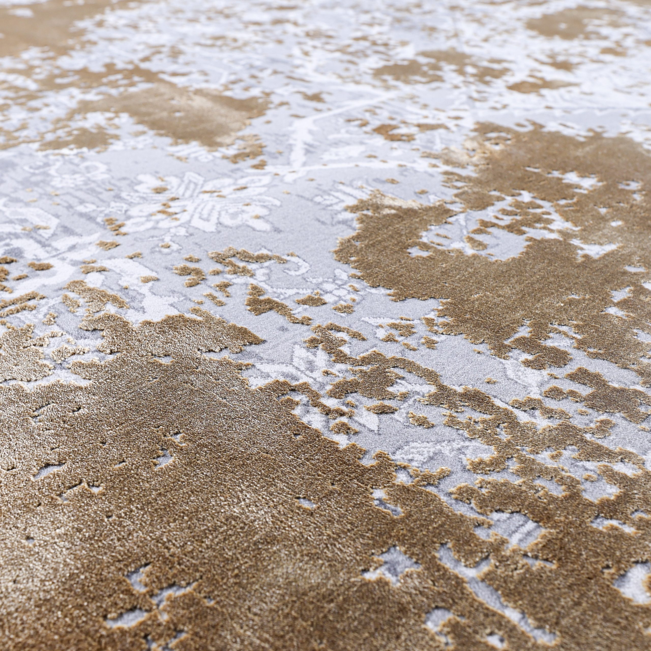 Alba Vintage MT168- Gold/Gray/Silver | Design Carpet